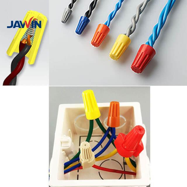 Twist Nuts Caps Wire Connectors - Buy Screw On Wire Connectors, Wire ...
